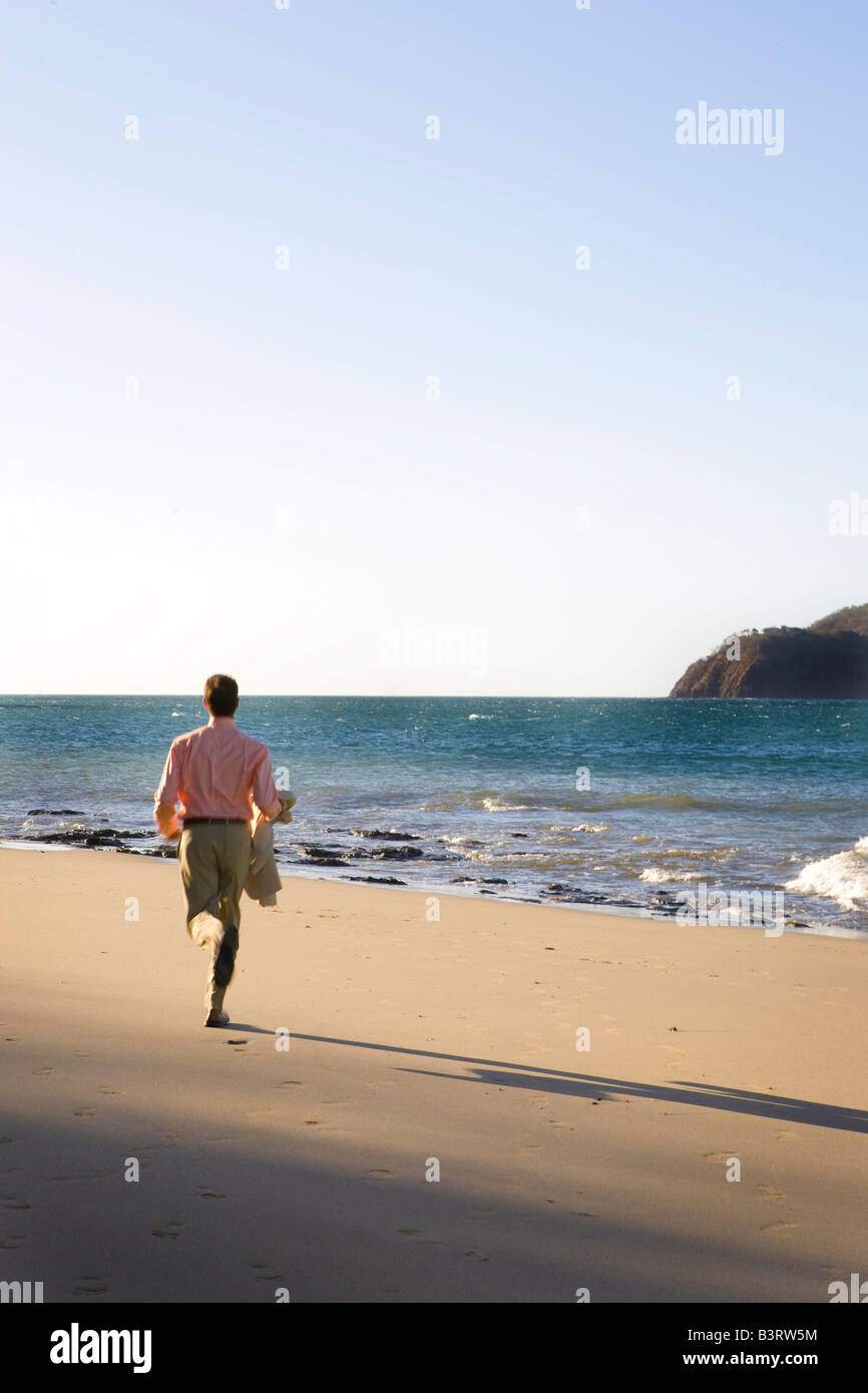 Person Running Away Scared