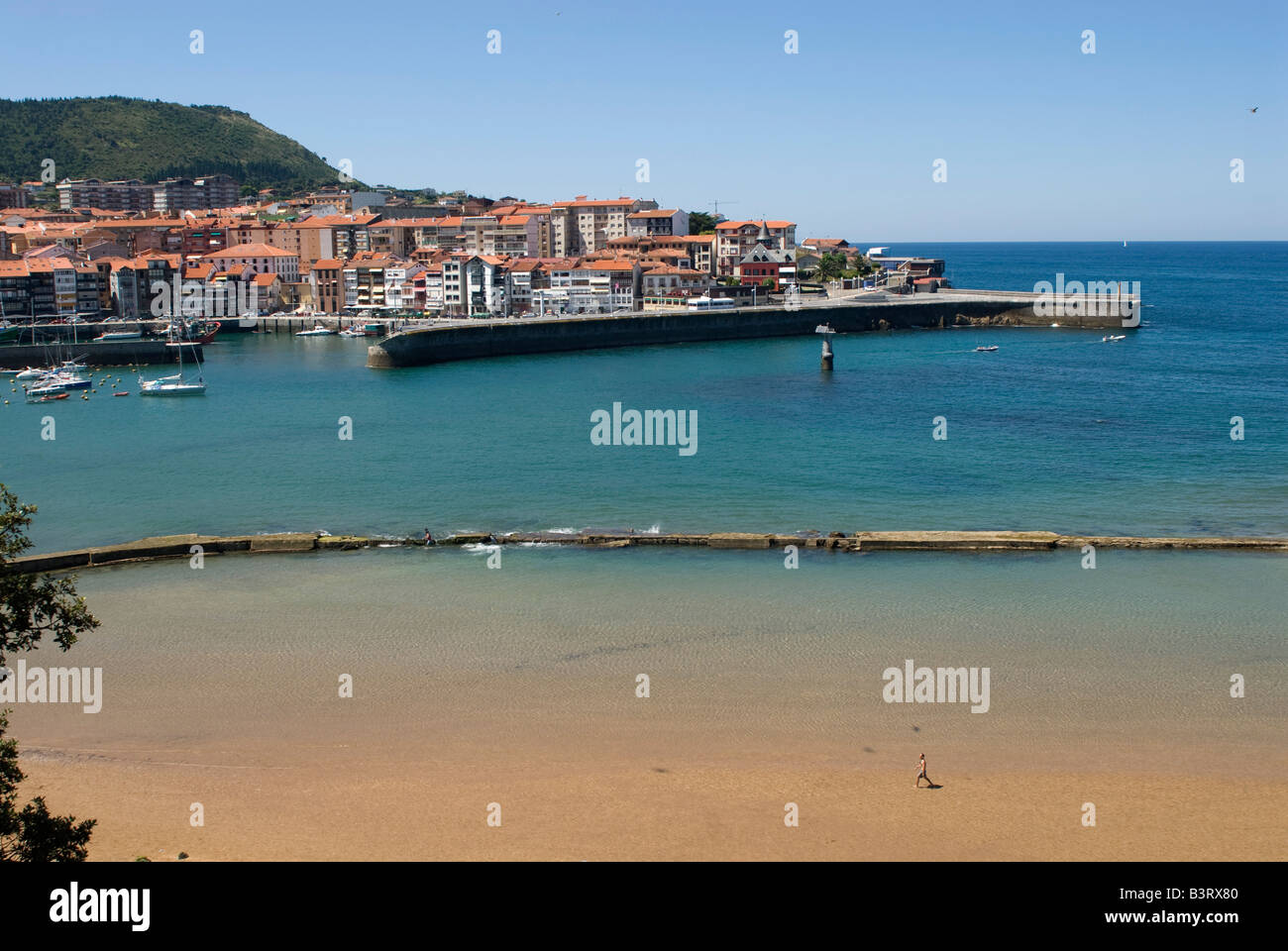 Spain Basque Country Lekeitio village Stock Photo - Alamy