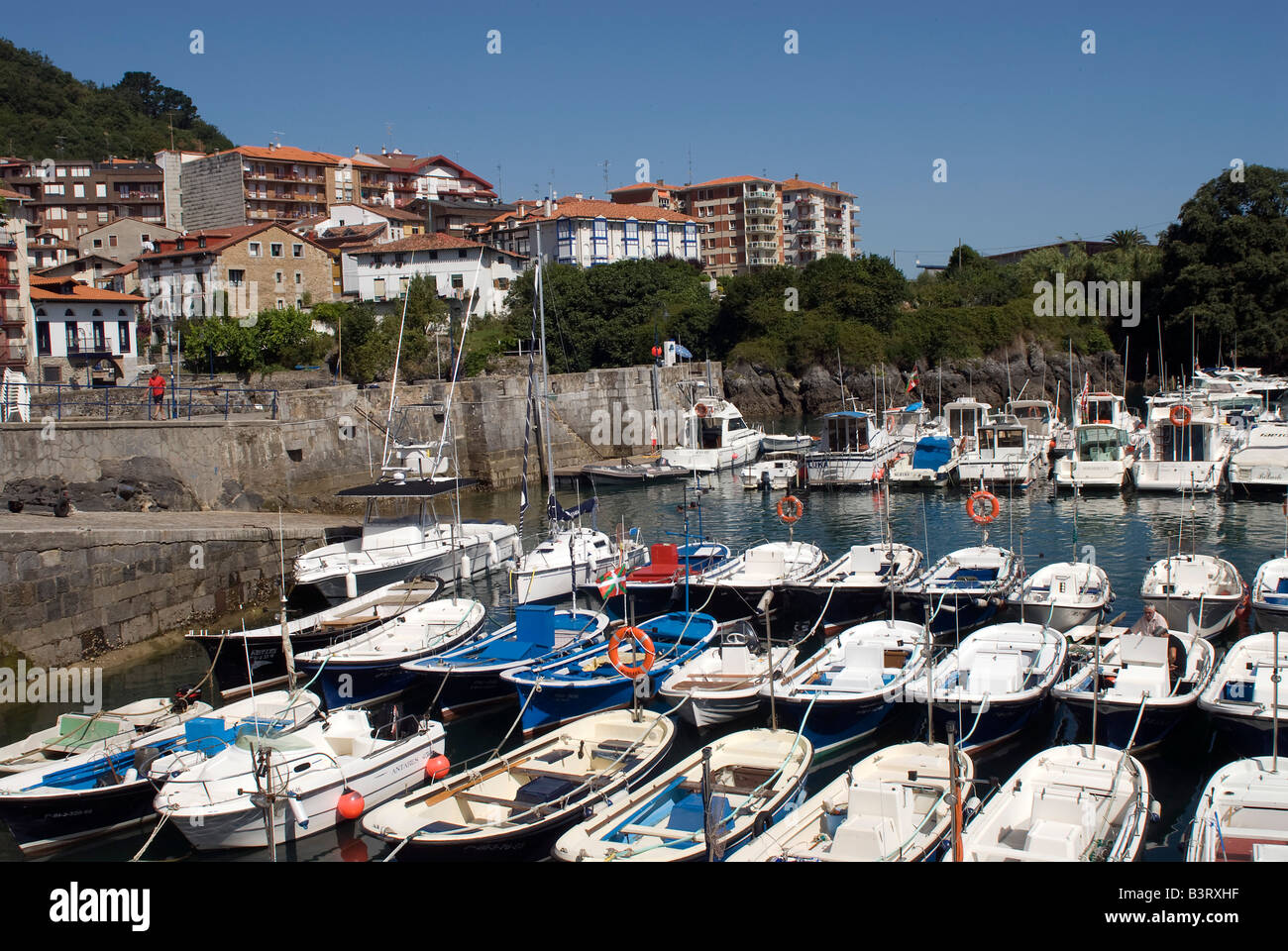 Spain Basque Country Mondaka village Stock Photo - Alamy