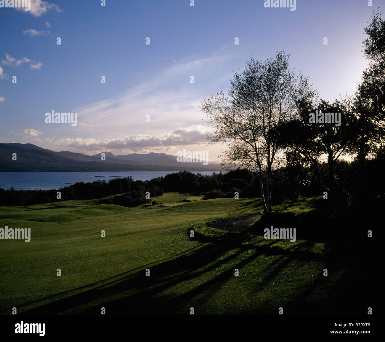 Setting sun long shadows hi-res stock photography and images - Alamy