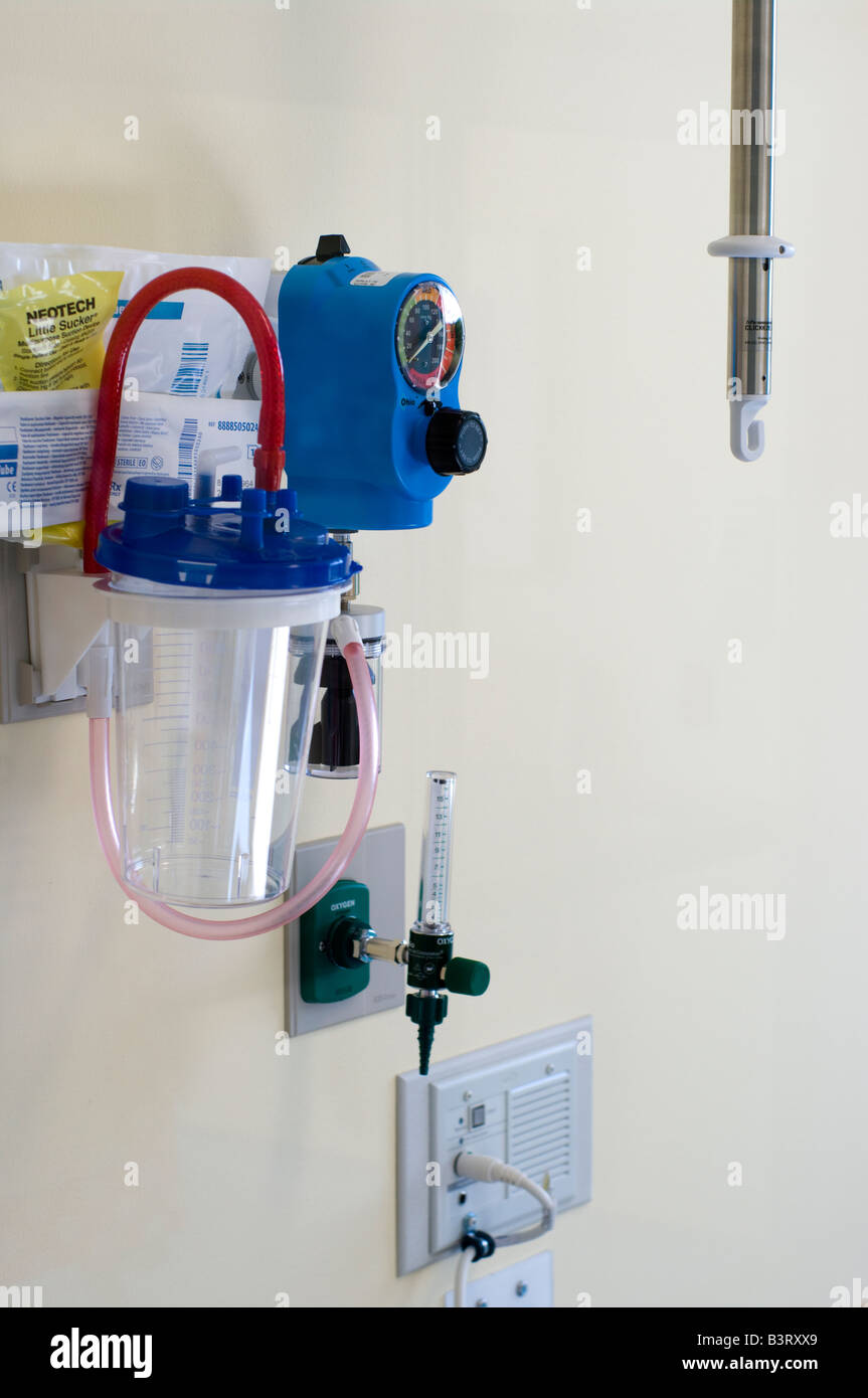 Oxygen supply, hospital Stock Photo - Alamy