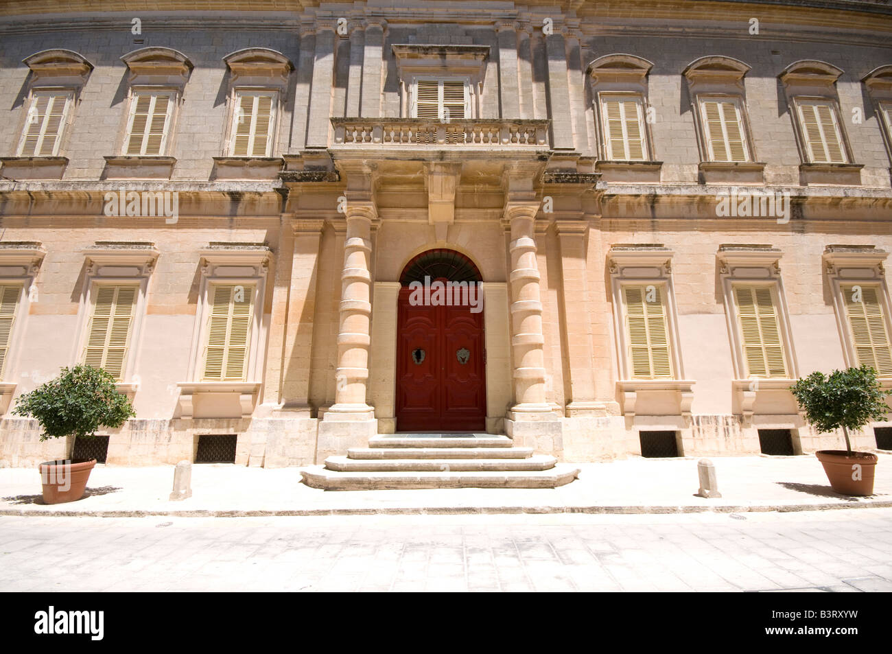 malta medieval city mdina casa testaferrata architecture palace ...