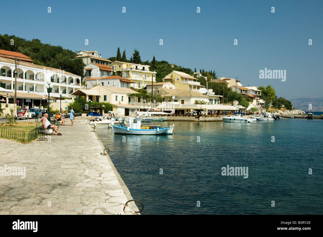 Corfu harbor hi-res stock photography and images - Alamy