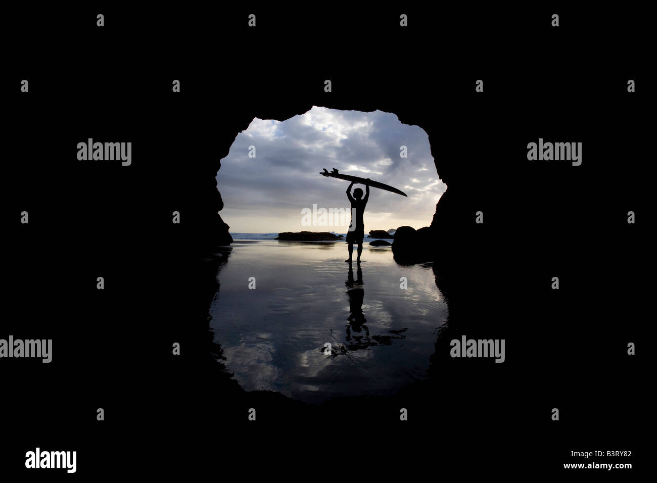 Man emerging from water hi-res stock photography and images - Alamy