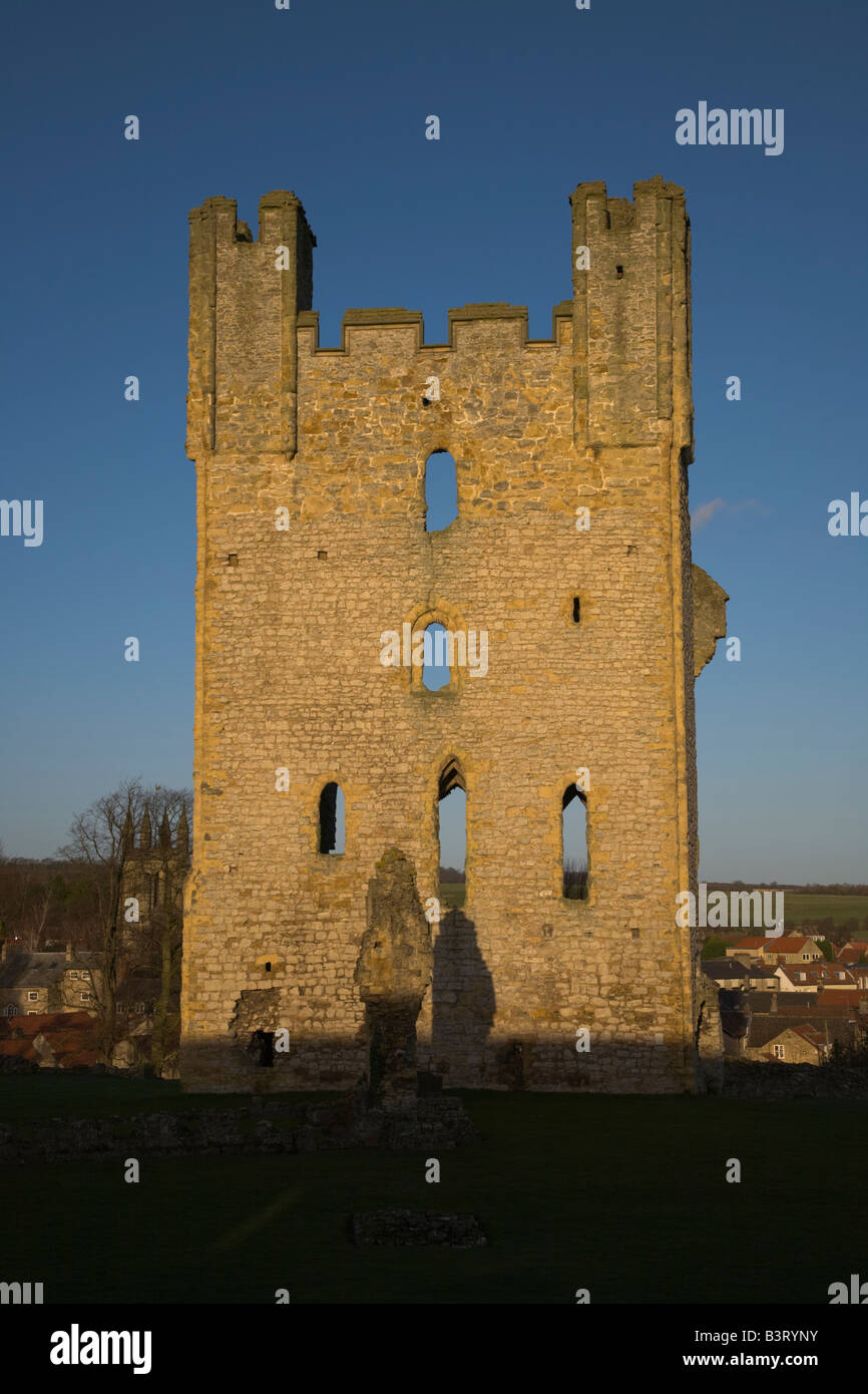 Helmsley North Yorkshire UK Helmsley Castle historic heritage Site East ...