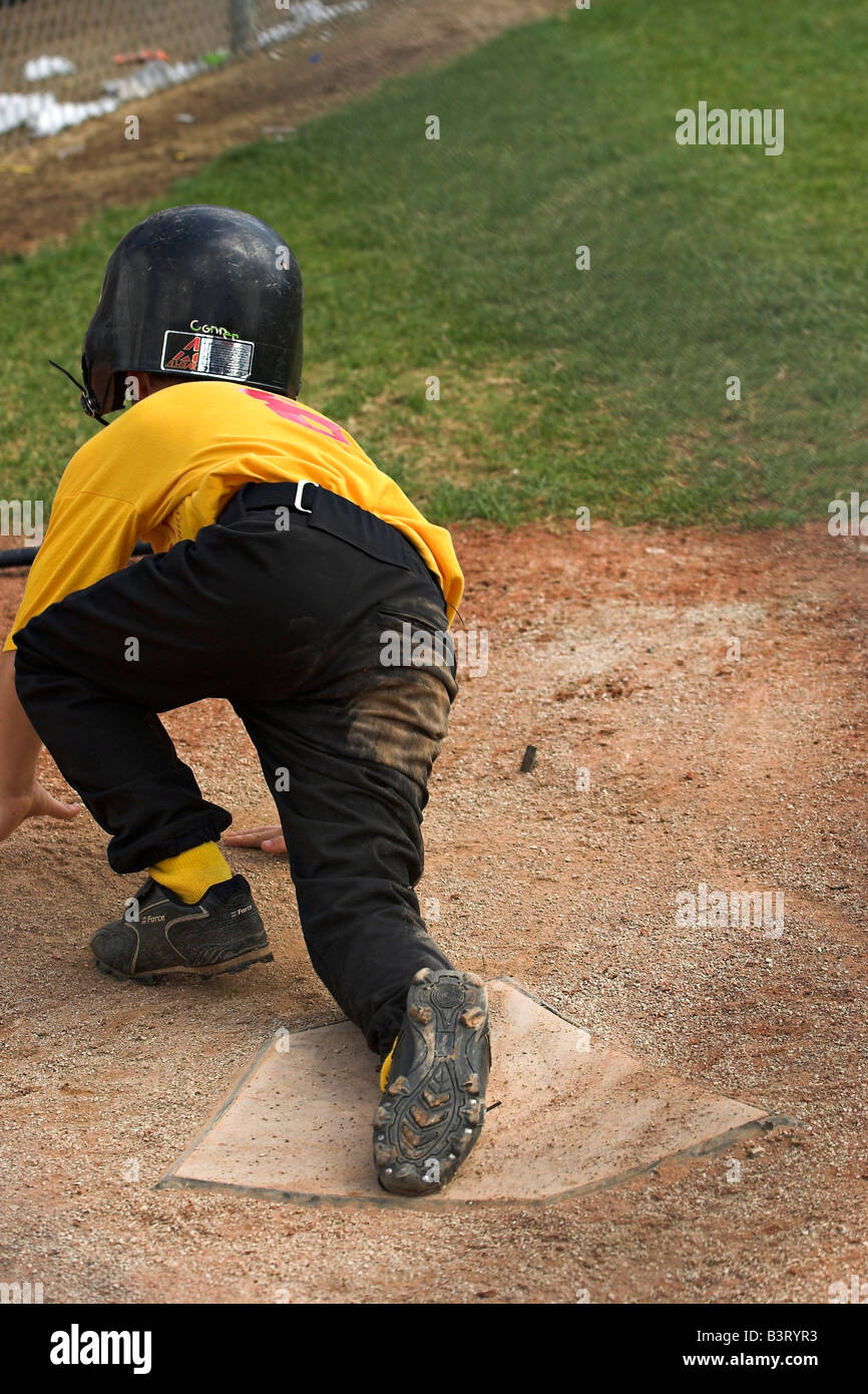 Baseball Home Plate Slide High Resolution Stock Photography and Images ...