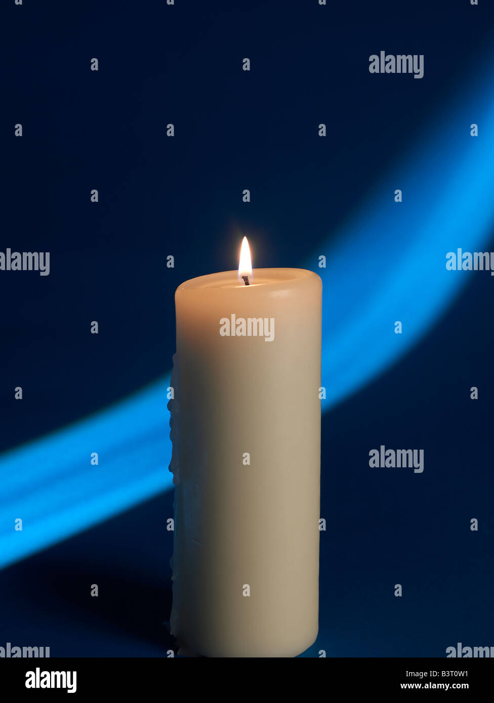 Candle Light Flame vertical Stock Photo - Alamy