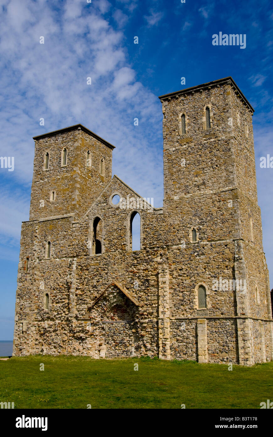 Europe UK england kent reculver towers herne bay 2007 Stock Photo - Alamy
