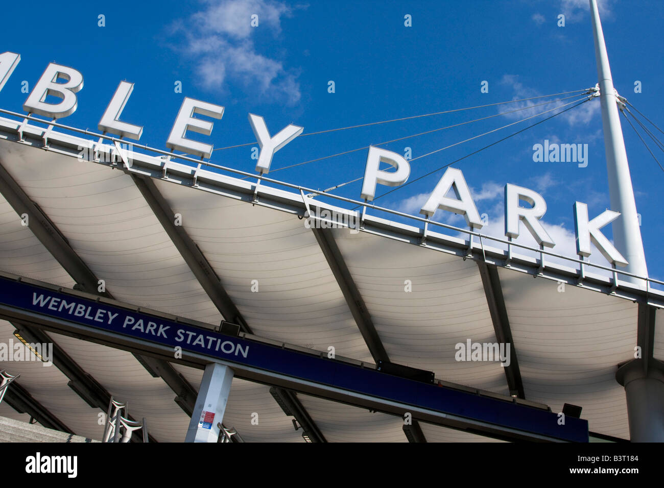 wembley park london underground station london borough of brent england ...