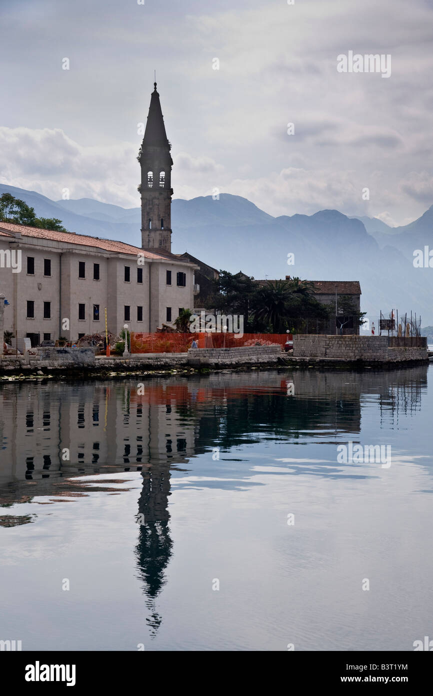 Risan Bay of Kotor Montenegro Europe Stock Photo - Alamy
