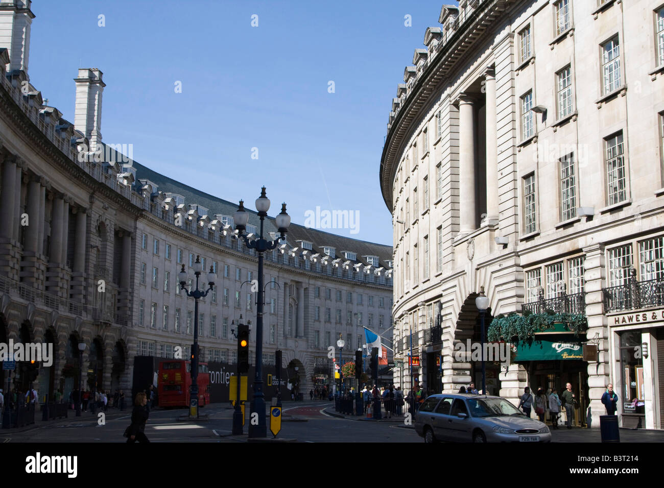 the quadrant regent street grand buildings central london england uk gb ...