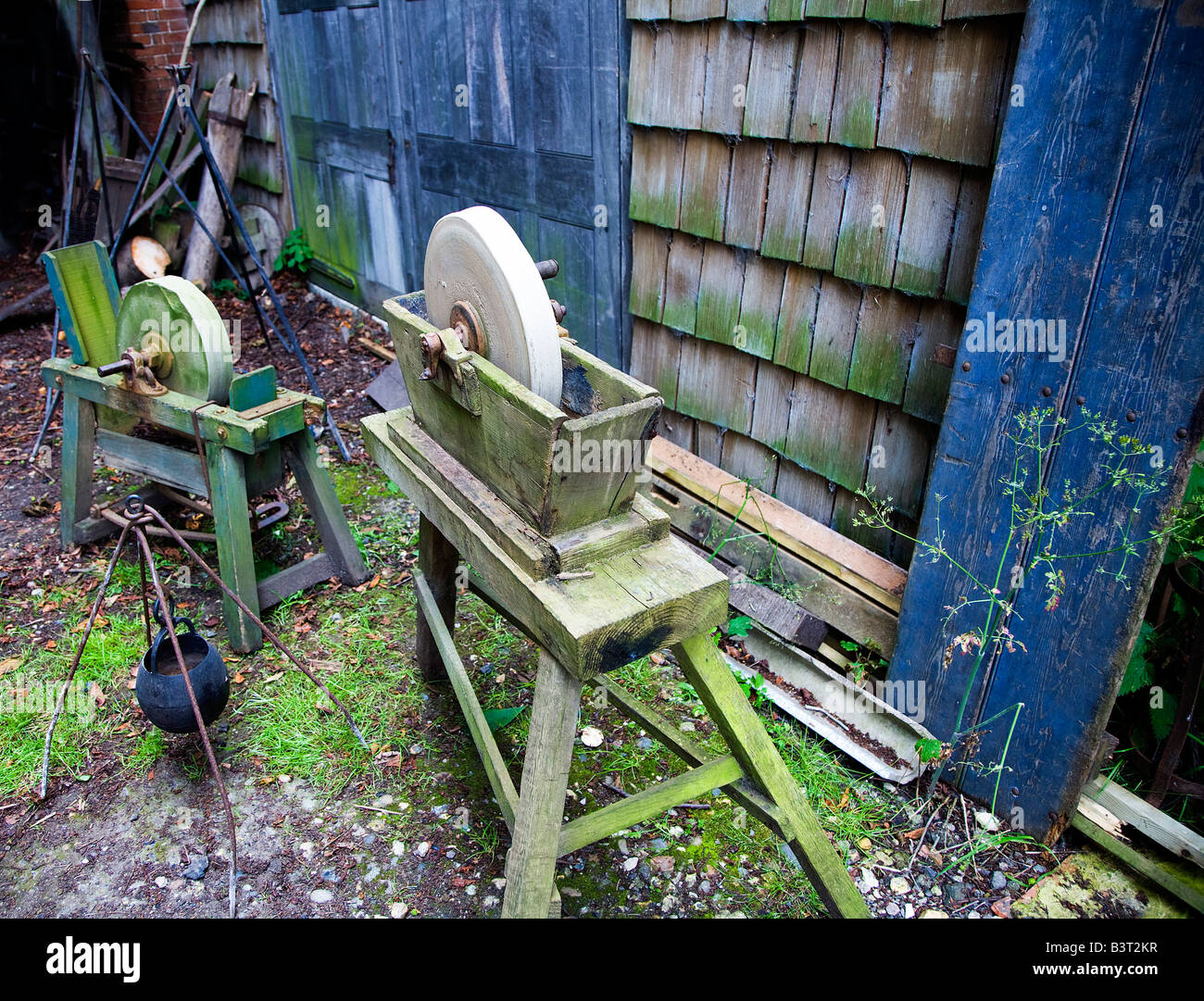 Grindstones hi-res stock photography and images - Alamy