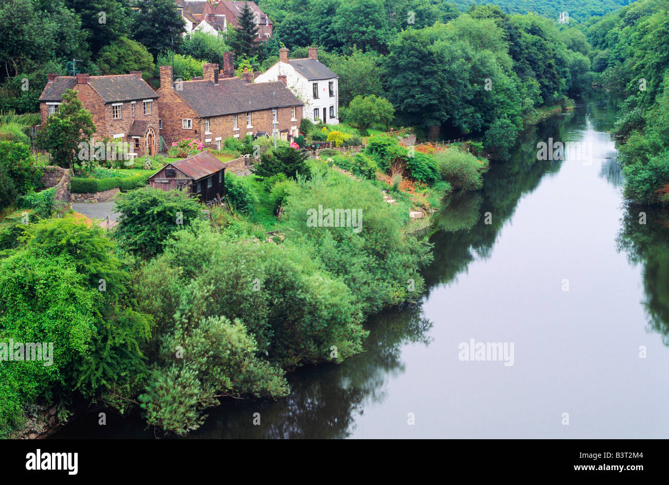 Ironbridge Gorge, Coalbrookdale, Shropshire, England Stock Photo - Alamy