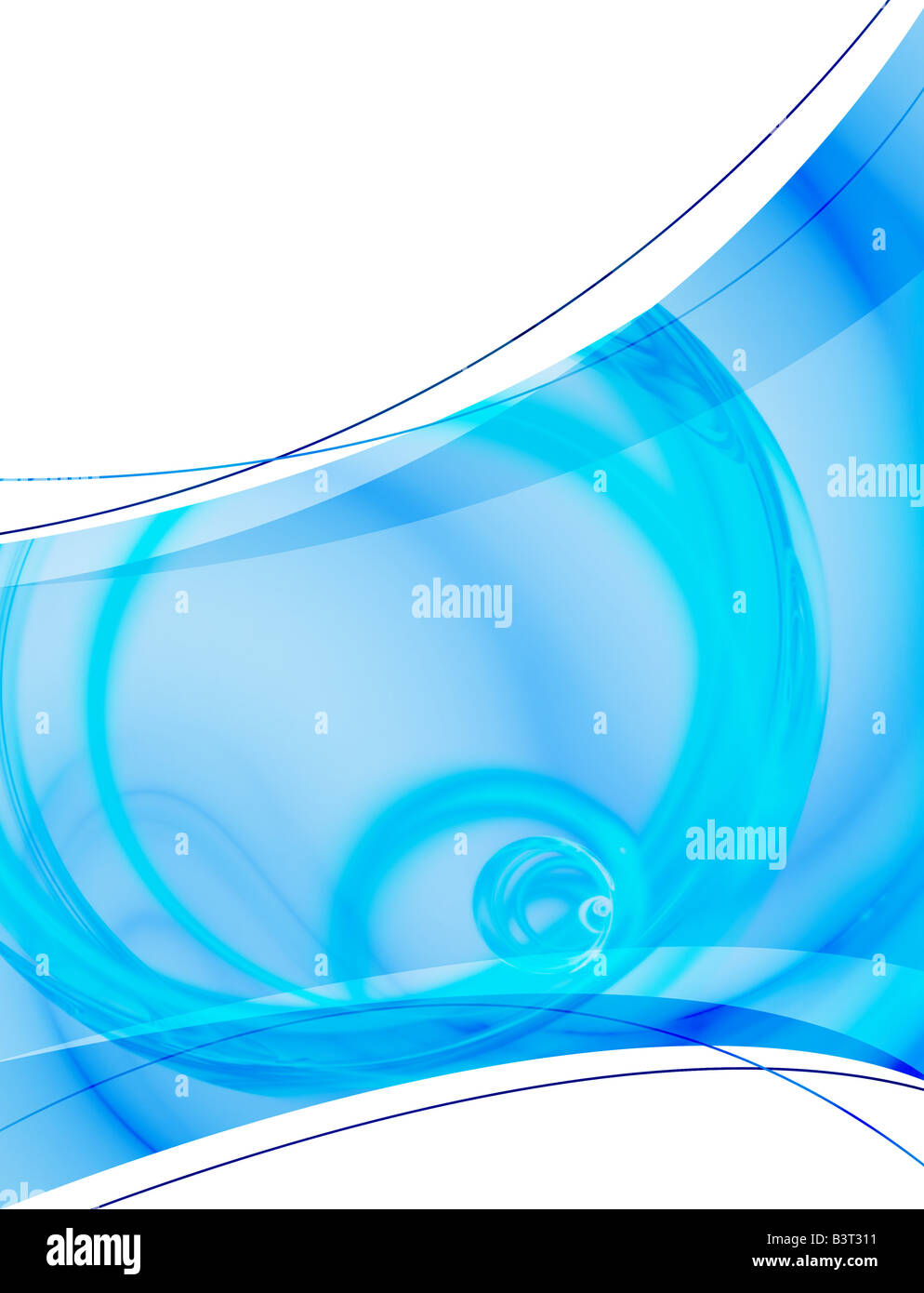 A 3D abstract layout you can use as a template for any design piece ...