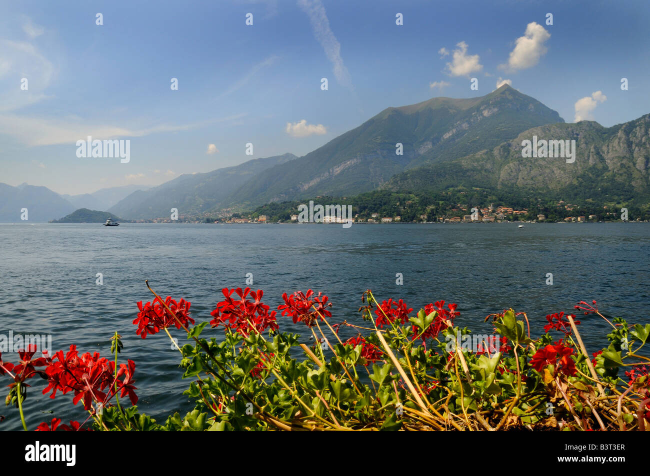 The beautiful Lake Como in Northern Italy from Bellagio Stock Photo - Alamy