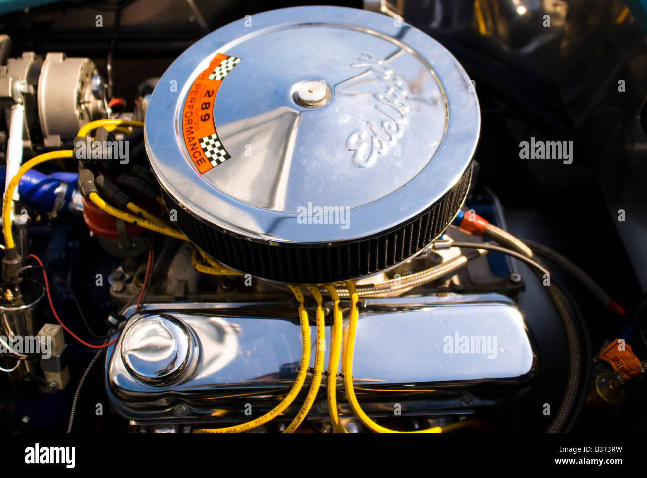 Shelby GT Engine Block Stock Photo - Alamy
