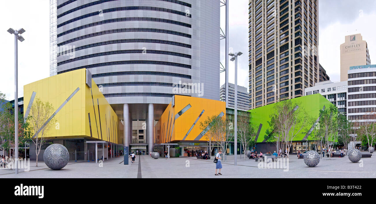 The Queen Street Mall in downtown Brisbane Queensland Stock Photo - Alamy
