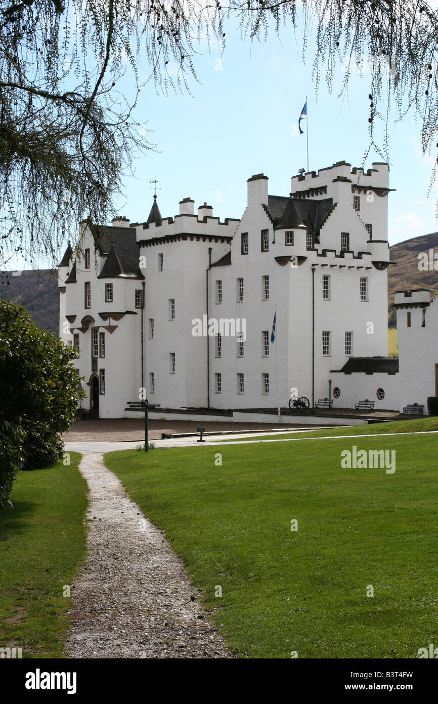 blair castle perthshire scotland uk gb Stock Photo - Alamy