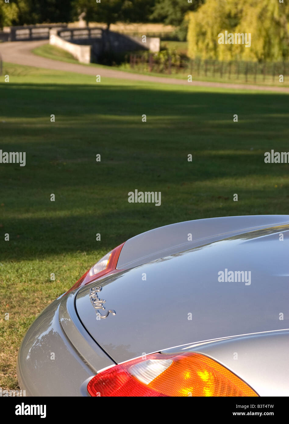 Porsche Boxster S rear Stock Photo - Alamy