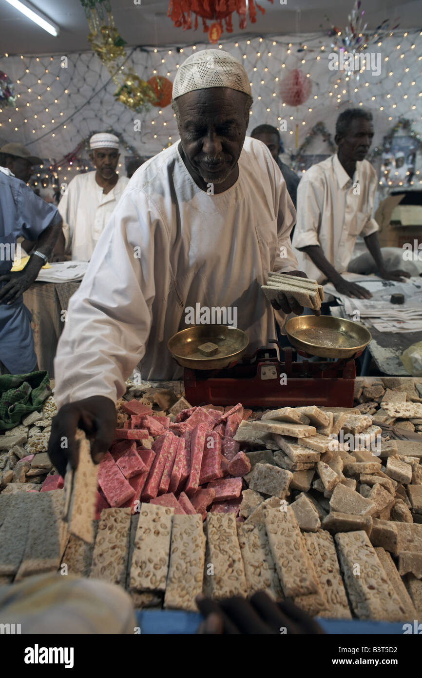 Selling Sudanese sweets during celebrations for the Prophet's birthday ...