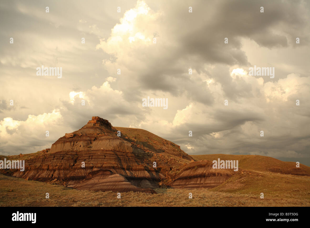 Castle Butte in Big Muddy Valley of Saskatchewan Stock Photo - Alamy