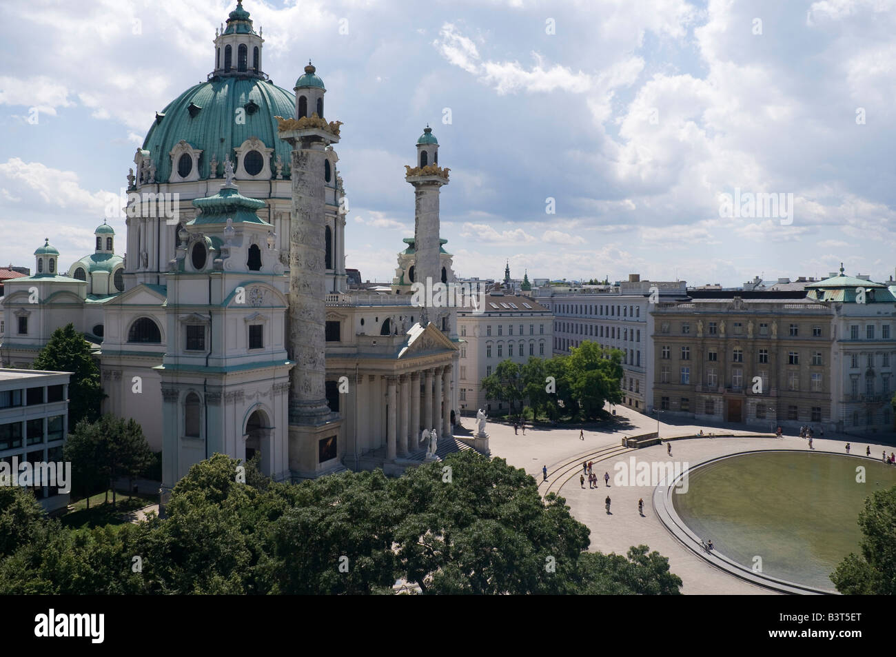 Wien karlskirche hi-res stock photography and images - Alamy