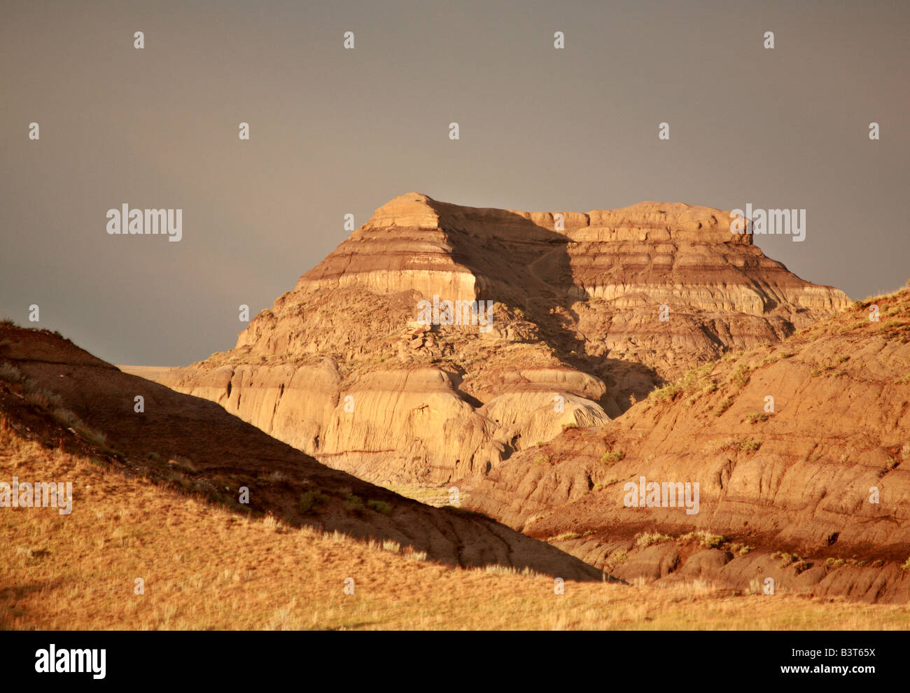 Castle Butte in Big Muddy Valley of Saskatchewan Stock Photo - Alamy