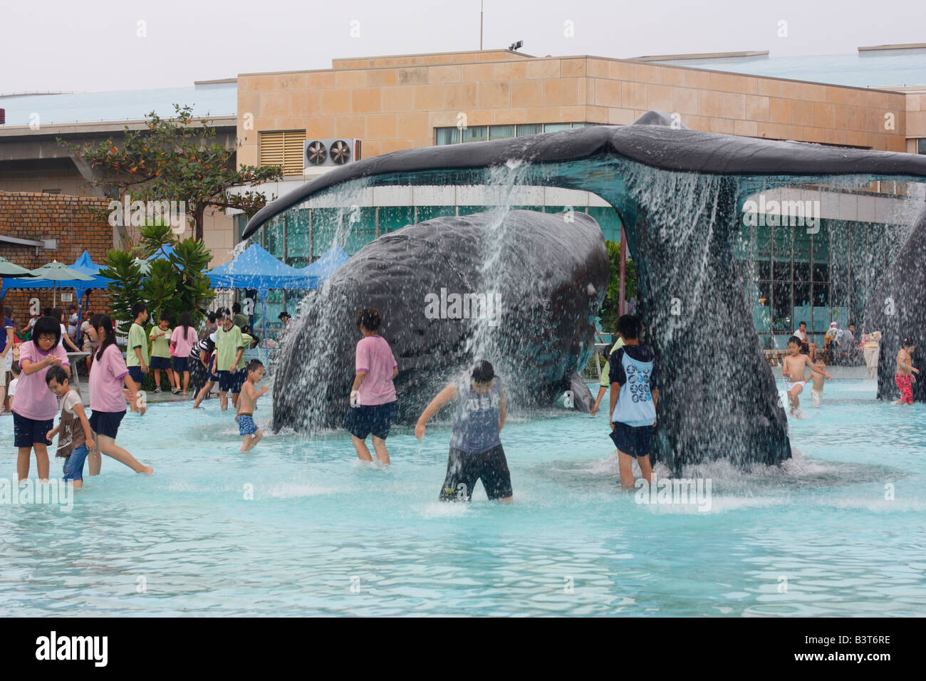Fountain of whale hi-res stock photography and images - Alamy