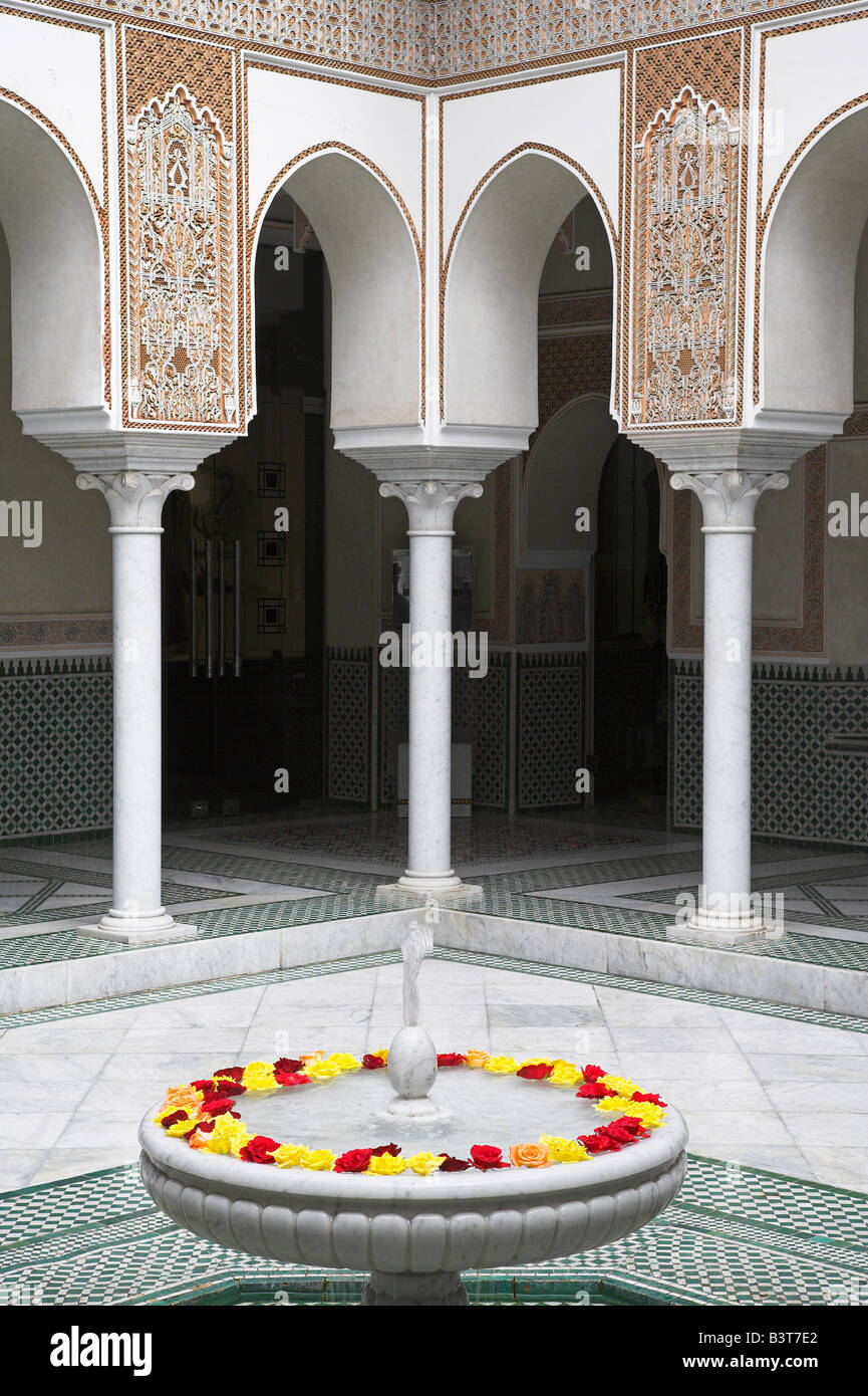 Interior of the famous Mamounia hotel in Marrakech, Morocco Stock Photo ...
