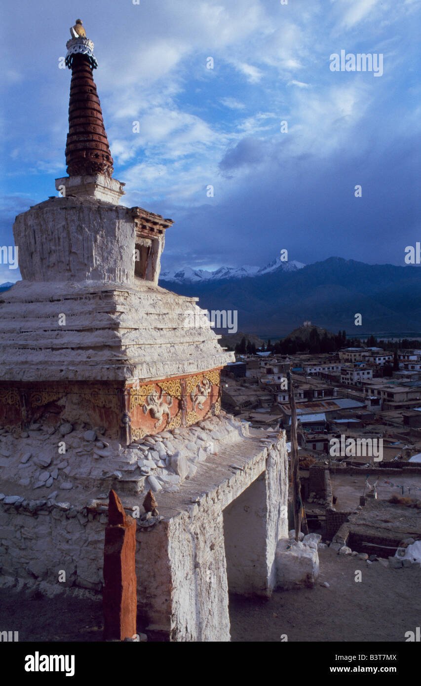 India, Ladakh. Detail of Gompa, Leh Stock Photo - Alamy