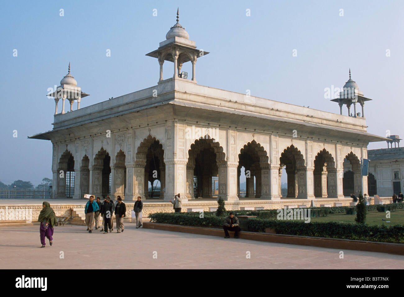 India, Delhi. Palaces and pleasure grounds of Emperor Shah Jahan's Red ...