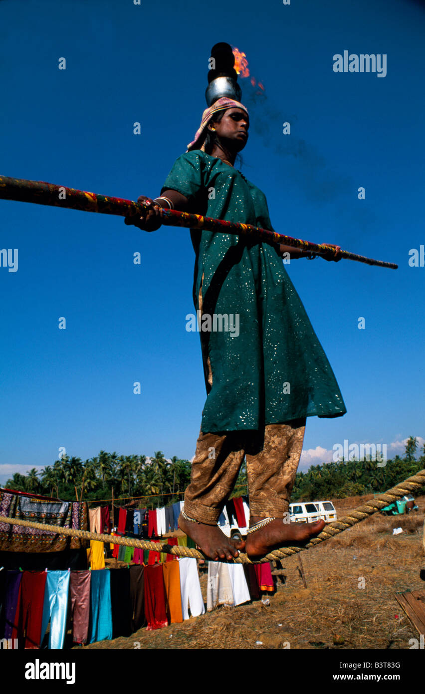 India, Goa, Anjuna. The weekly Anjuna market is one of Goa's most ...