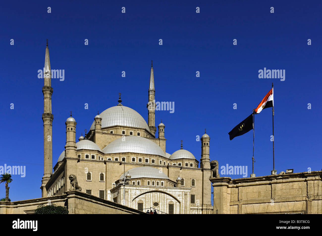 The Mosque of Muhammad Ali at the Citadel, also known as the Alabaster ...