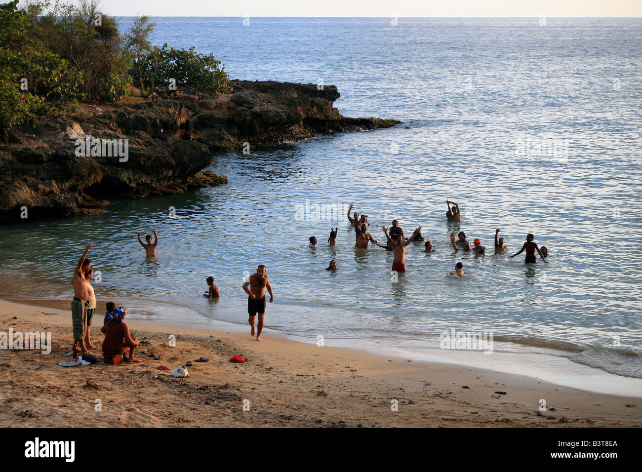 South Coast near Chivirico, Playa Las Coloradas, Cuba island, West ...