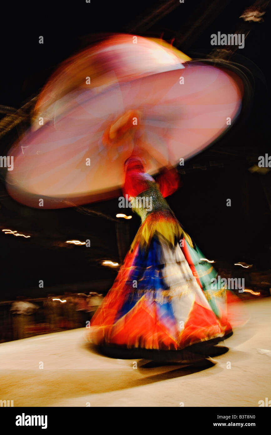 Whirling dervish dancer at bedowin show, Cairo, Egypt Stock Photo - Alamy