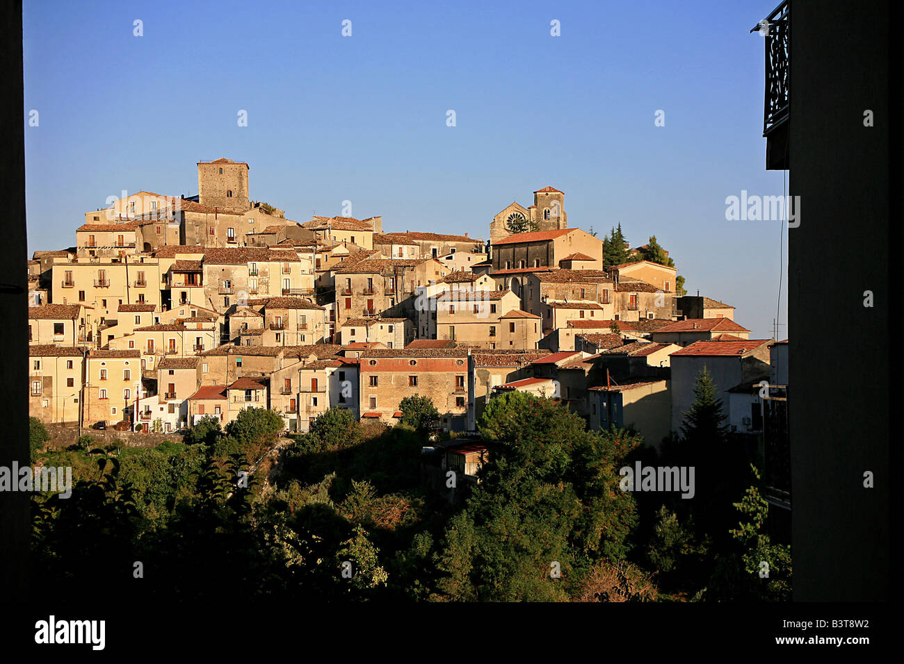 Cityscape, Altomonte, Calabria, Italy Stock Photo - Alamy