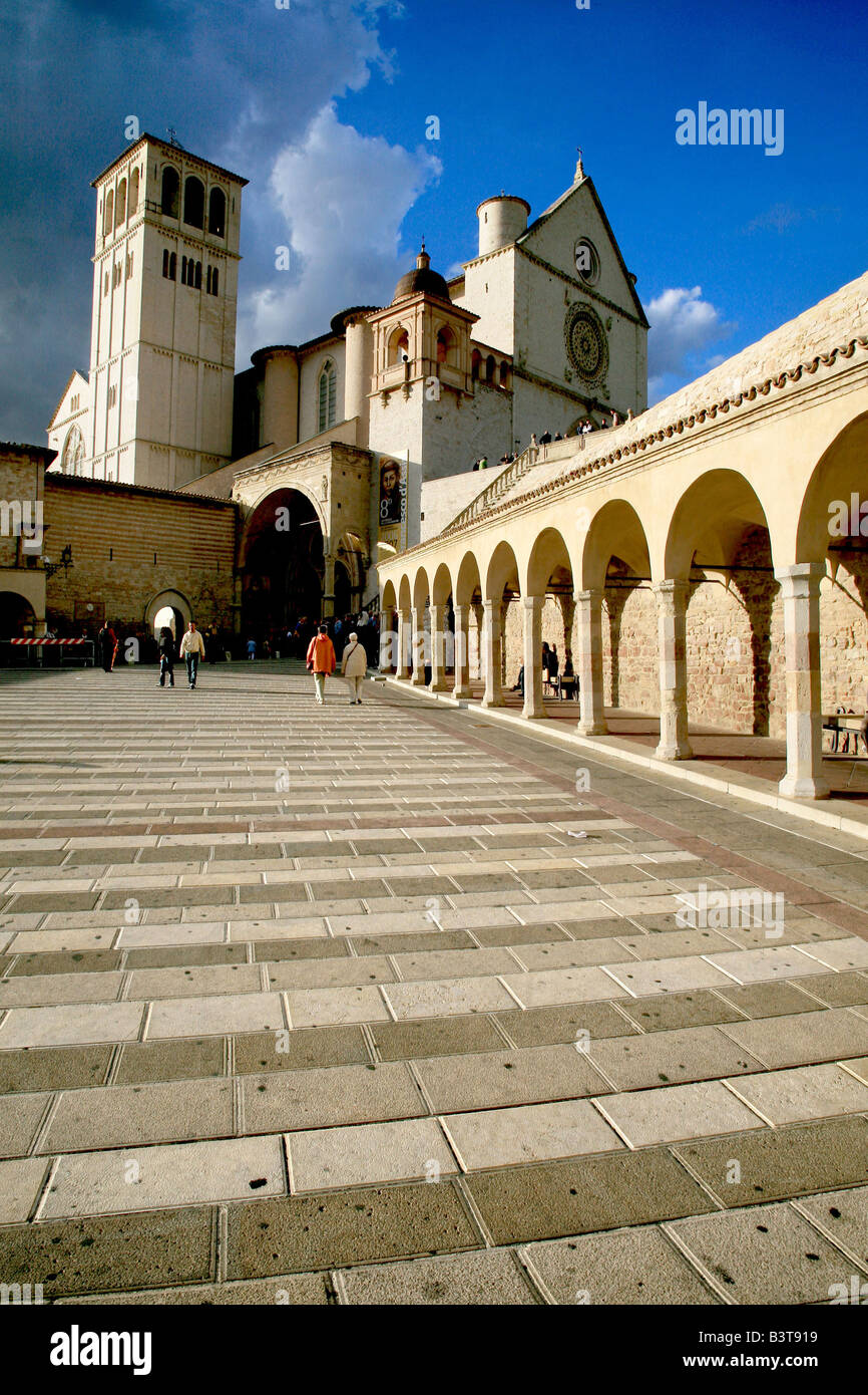 Basilica di San Francesco, Assisi, Umbria, Italy Stock Photo - Alamy