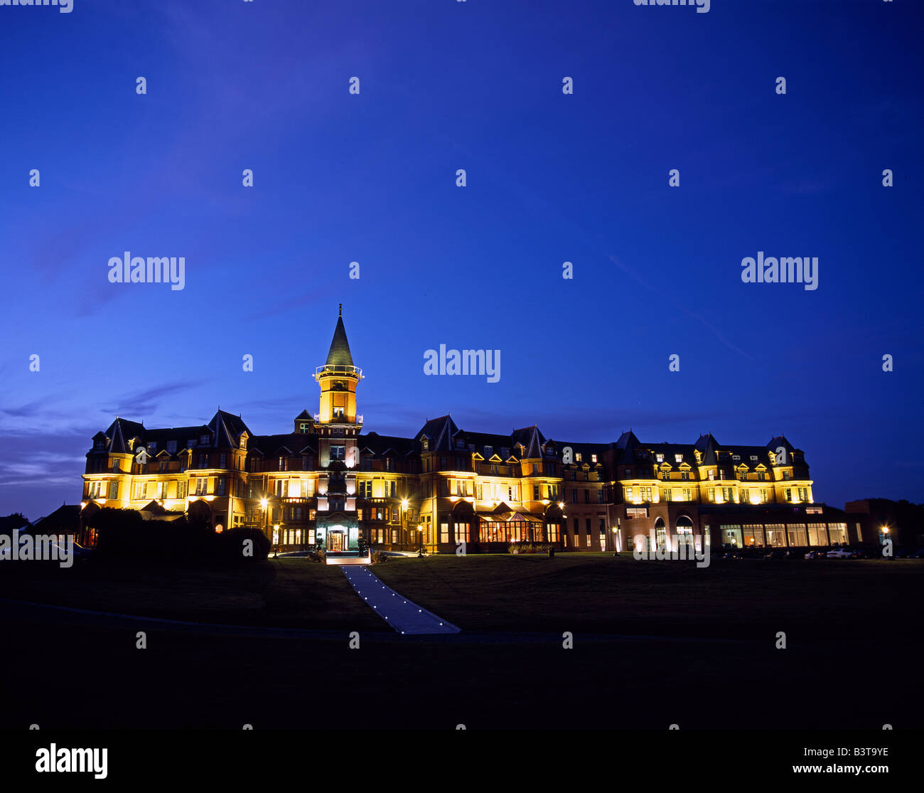 Northern Ireland, County Down, Newcastle. The Slieve Donard Hotel and ...