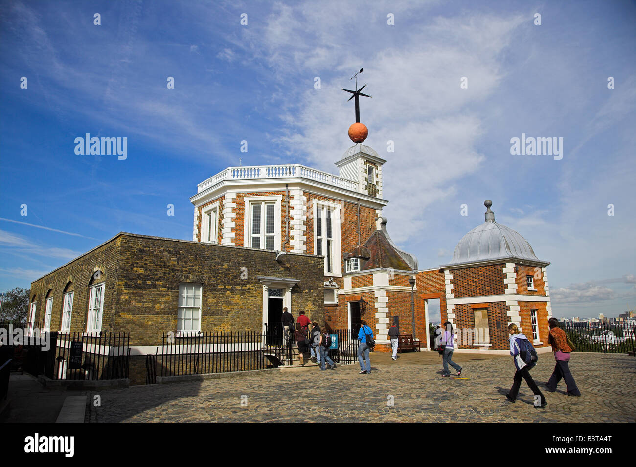 England, London, The prime meridian, at 0 degrees longitude, passes ...