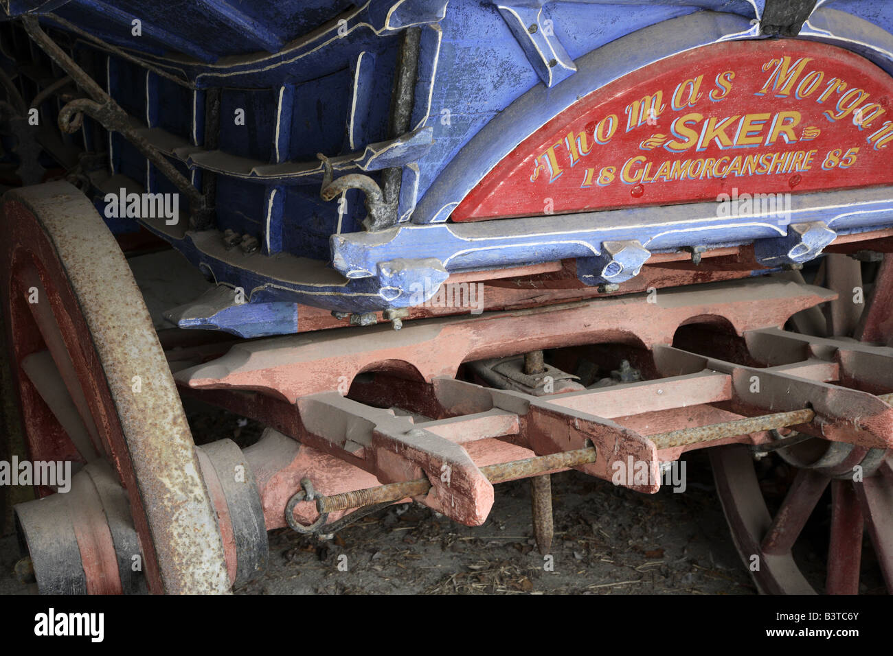 Old Farm Cart Wales UK Stock Photo - Alamy