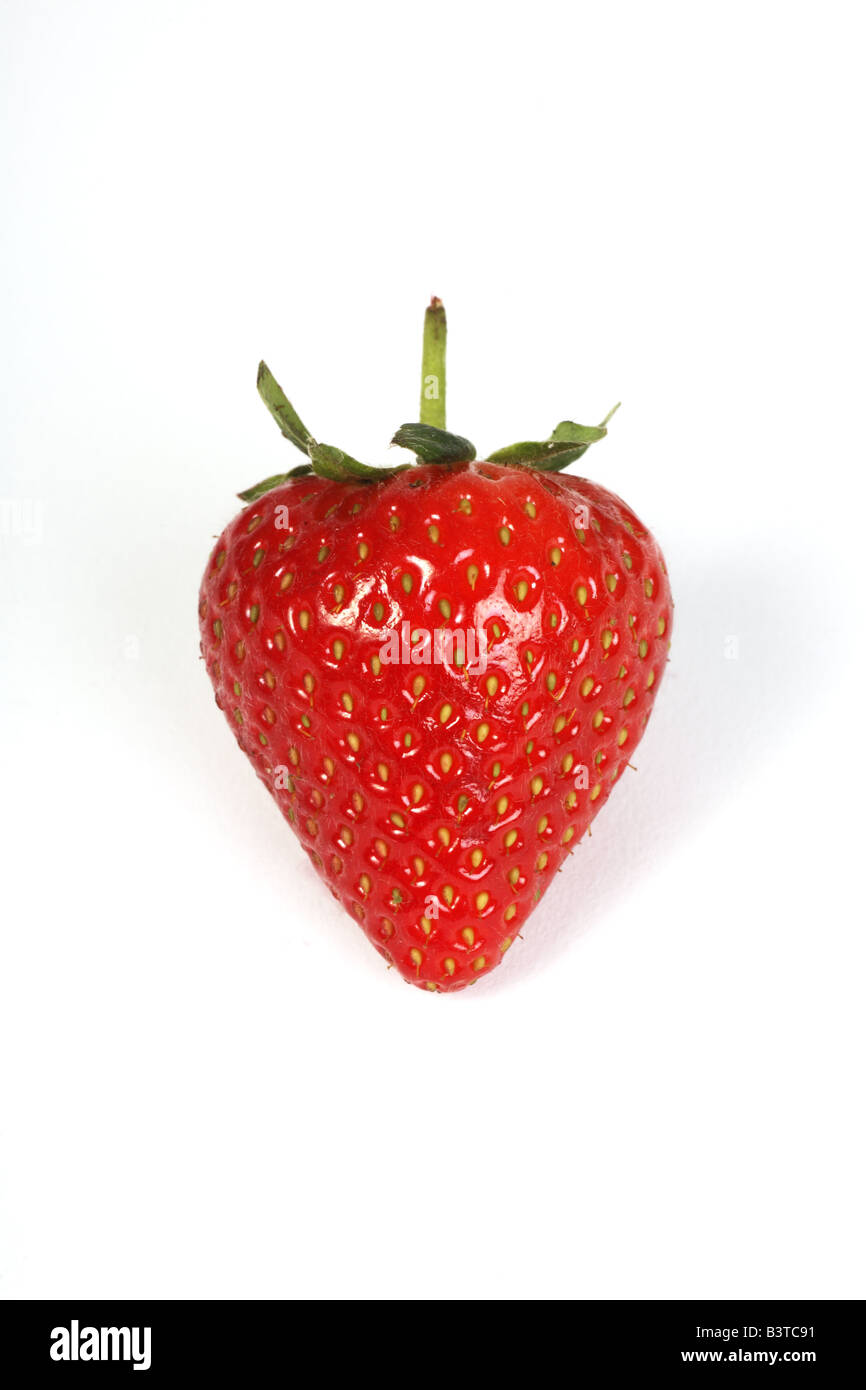 One strawberry Cut Out Stock Images & Pictures - Alamy