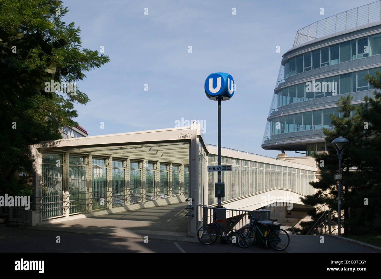 Vienna, Wien, Spittelau, Skywalk, Bulant + Wailzer, 2007 Stock Photo ...