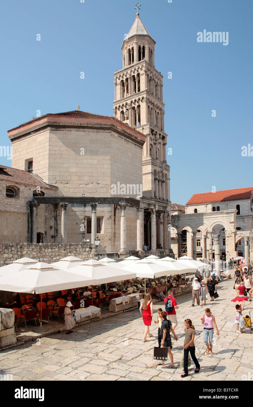 Cathedral of St. Domnius in Split, Central Dalmatia, Republic of ...