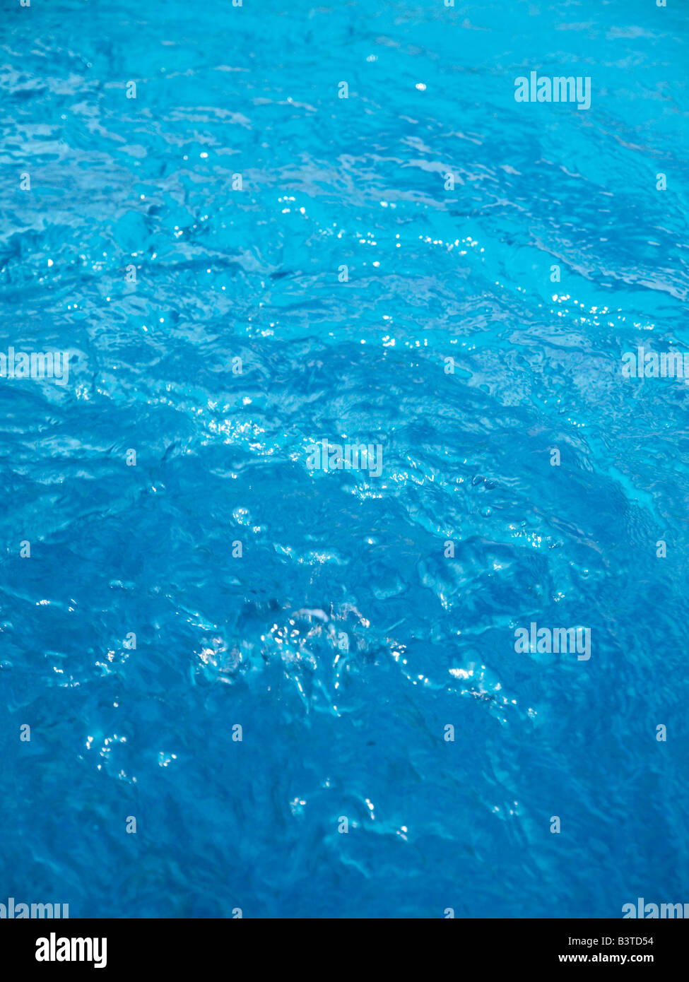 Water ripples on the surface of a swimming pool Stock Photo - Alamy
