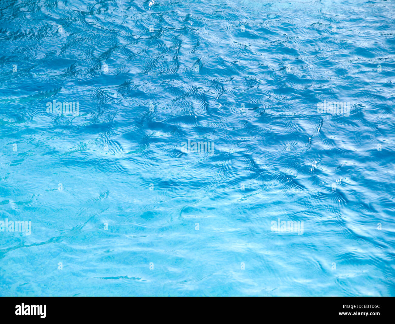 Water ripples on the surface of a swimming pool Stock Photo - Alamy