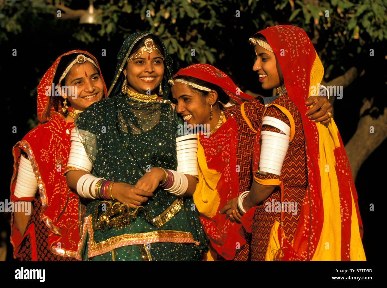 Asia, India, Jaipur. Folk dancers in Rambagh Palace gardens. MR Stock ...