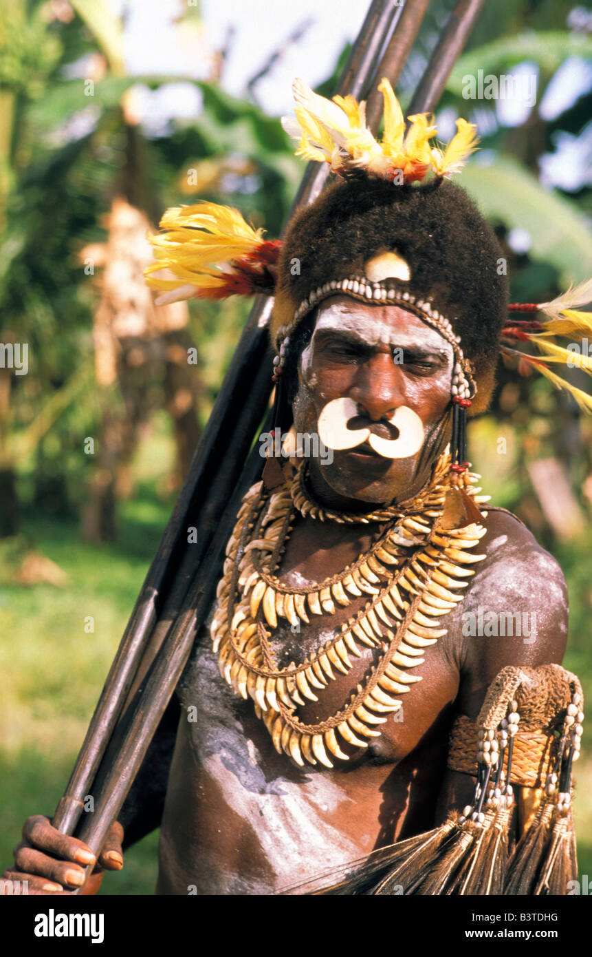 Oceania, Indonesia, Irian Jaya. Asmat people Stock Photo - Alamy