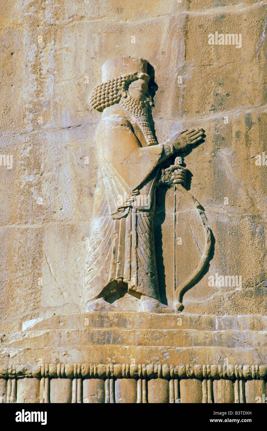 Asia, Iran, Persepolis. Tomb of Darius the Great Stock Photo - Alamy
