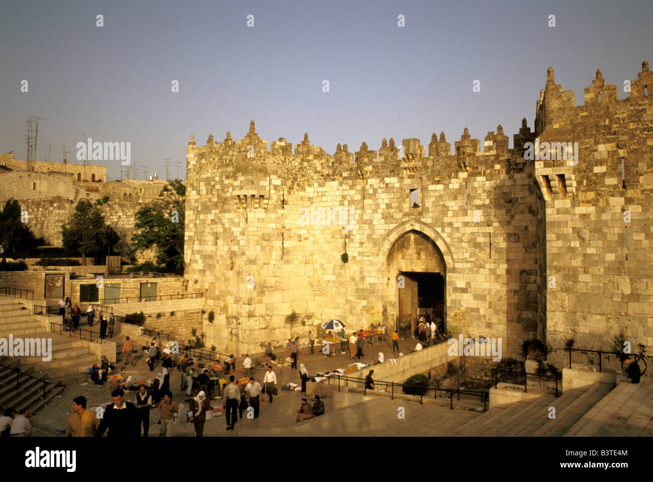 Asia, Israel, Jerusalem. Damascus Gate Stock Photo - Alamy