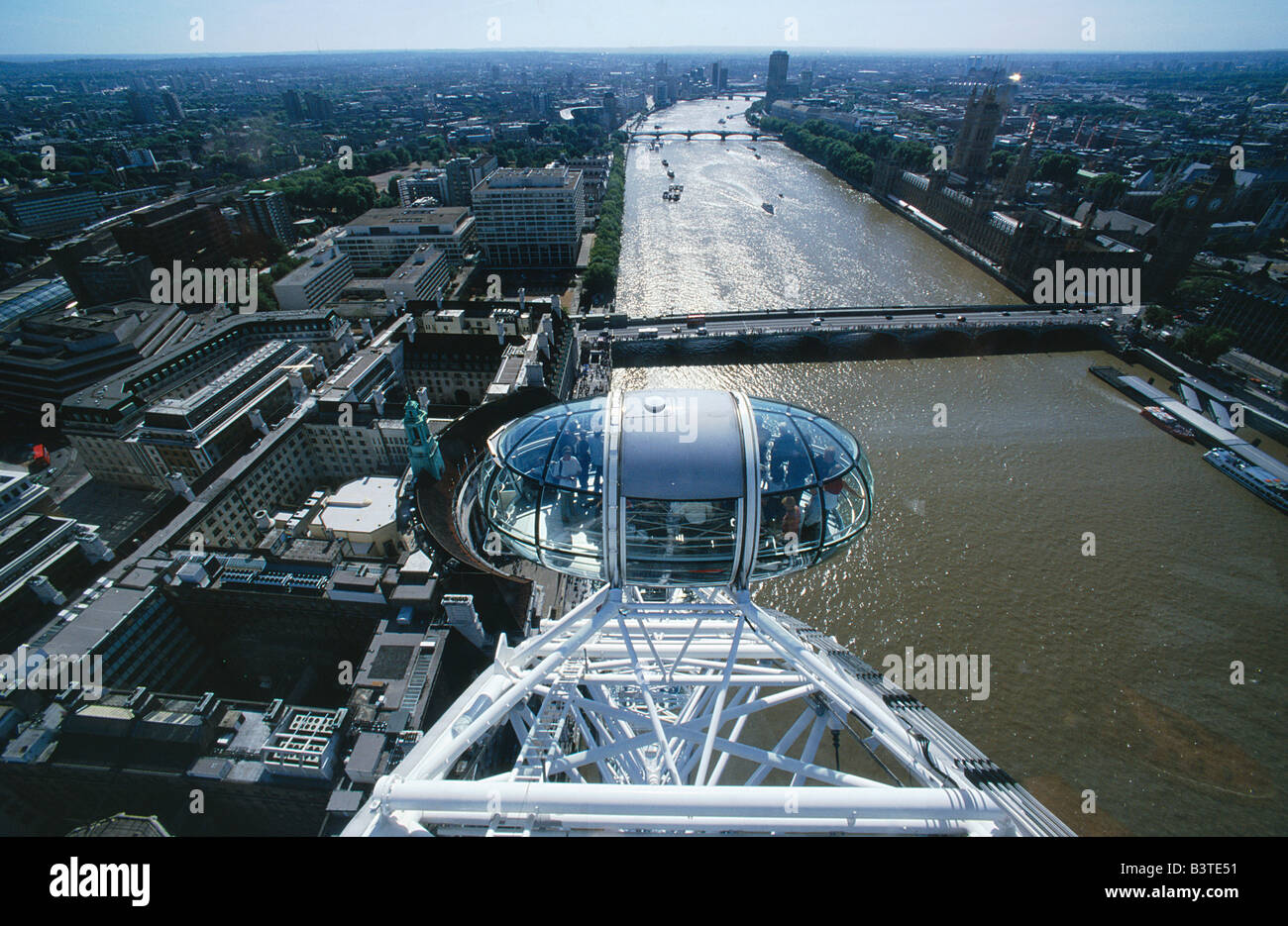 Ba london eye westminster hi-res stock photography and images - Alamy